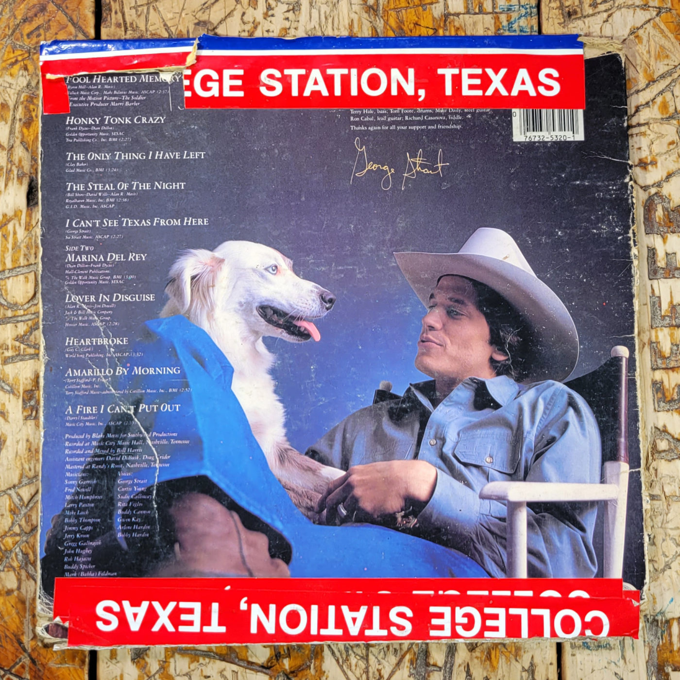 Dons Albums: George Strait “Strait From The Heart” | Dixie Chicken ...